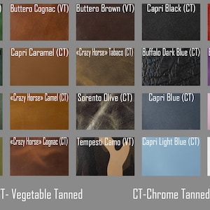 Buttero Green Personalized Leather Card Holder, Vegetable Tan Buttero ...