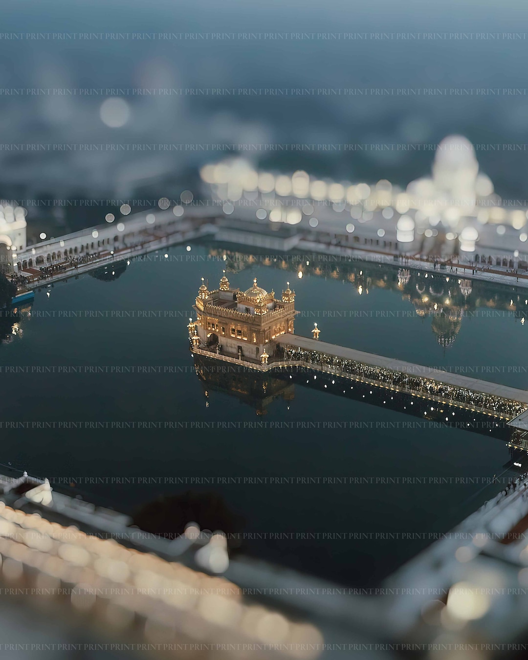 Golden Temple Top View