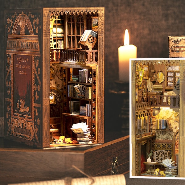 Book Nook Insert - Etsy