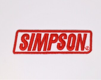 Simpson Racing Logo - Etsy New Zealand