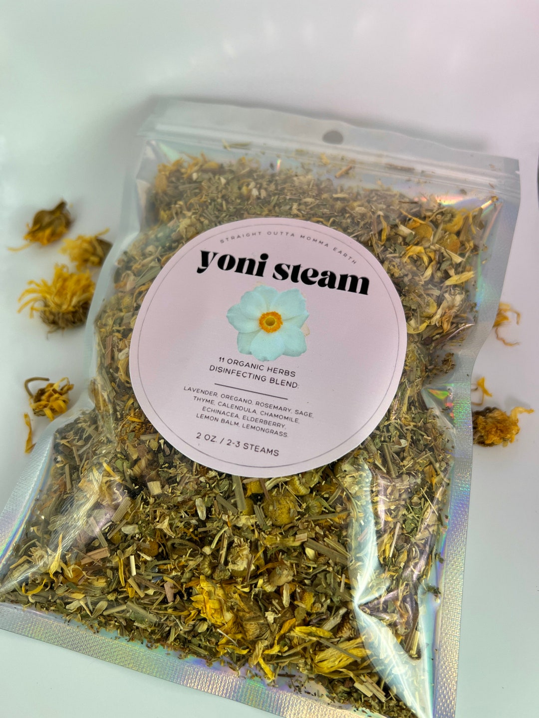Yoni Steaming Herbs. Vaginal Steaming. 8 Different Herbal Blends for ...