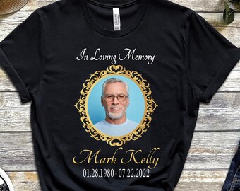 In Loving Memory T-shirt, Custom Funeral Shirt, R.I.P. Shirt, Rest in ...
