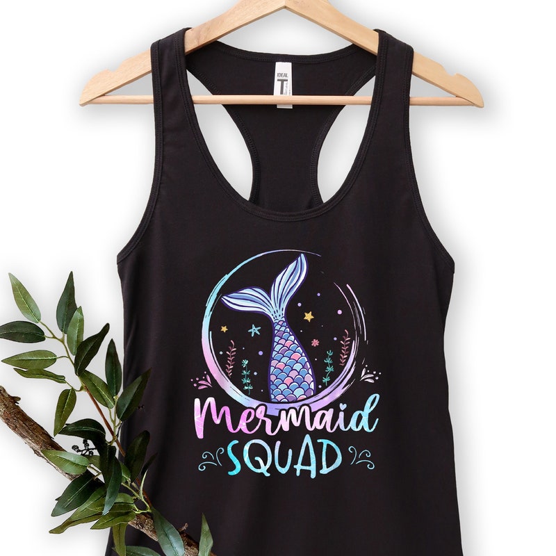 Mermaid Tank Top - Etsy