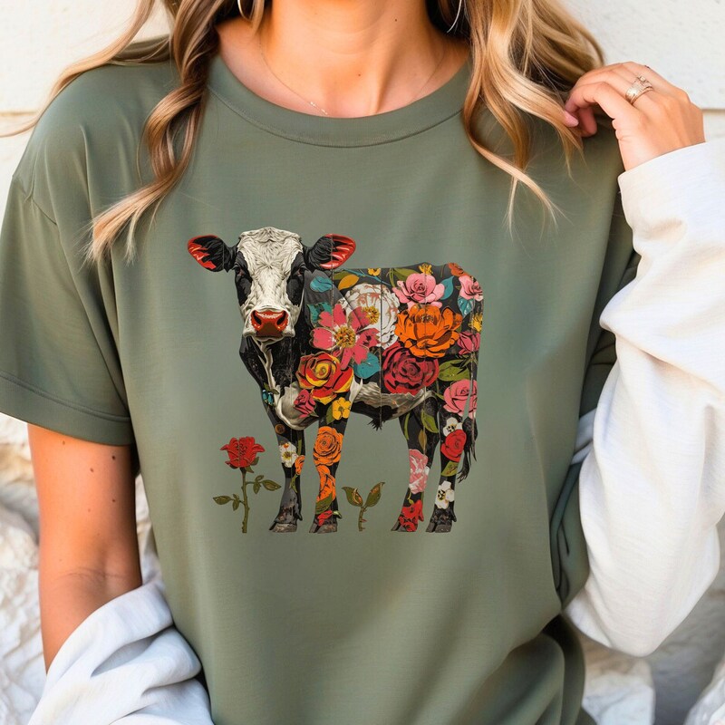 Cow Shirt - Etsy