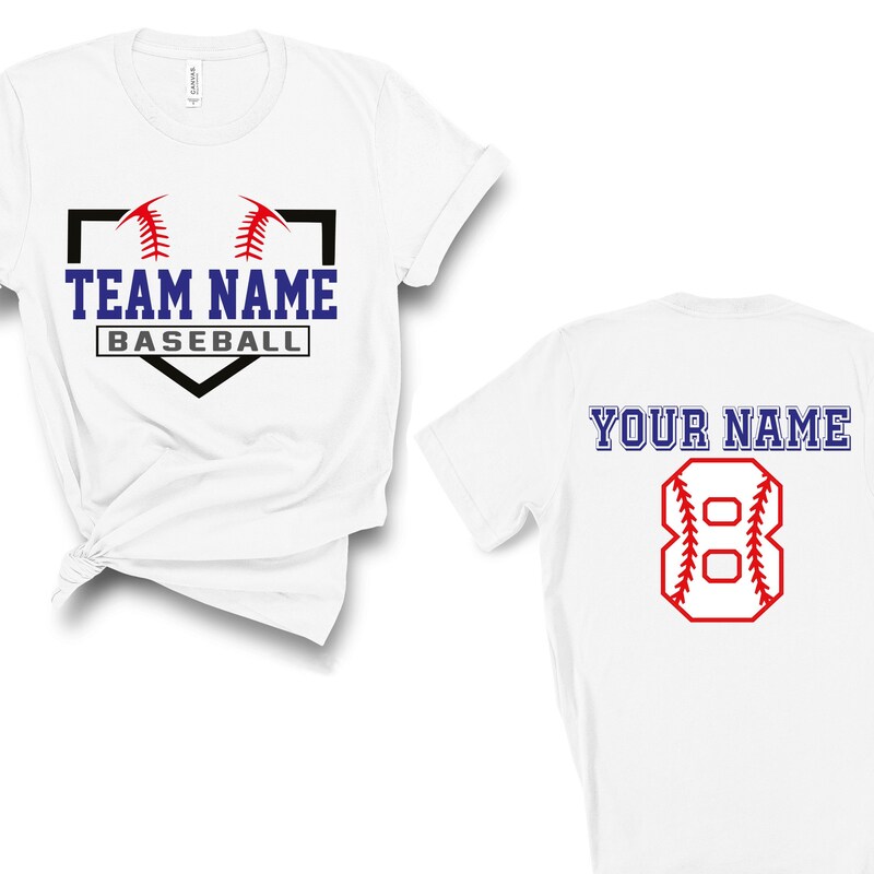 Baseball Team Shirt - Etsy