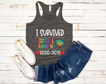 Distance Learning Shirt - Etsy