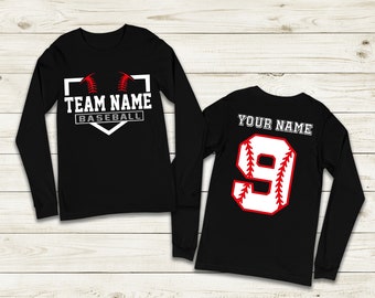 Baseball Long Sleeve - Etsy