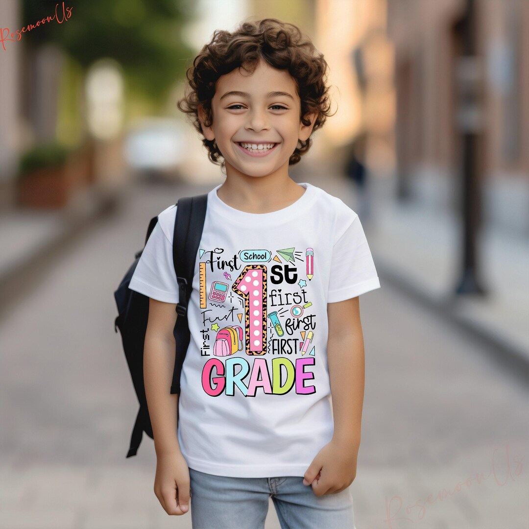 First Grade Shirt, Back to School Shirt, 2nd Grade Shirt, First Grade ...