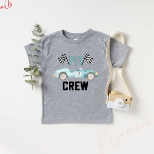 Pit Crew Birthday Shirt, Custom Family Birthday Shirt, Birthday Gift ...