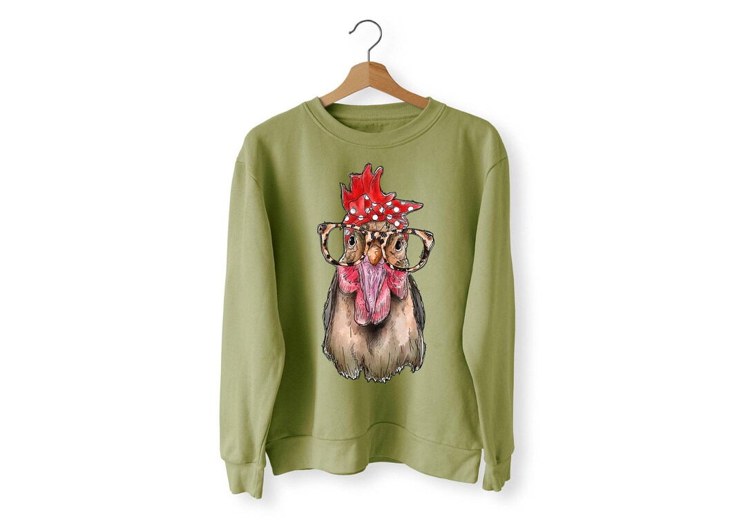 Chicken Shirt, Chicken Bandana Tee, Chicken Long Sleeve, Chicken Bow ...