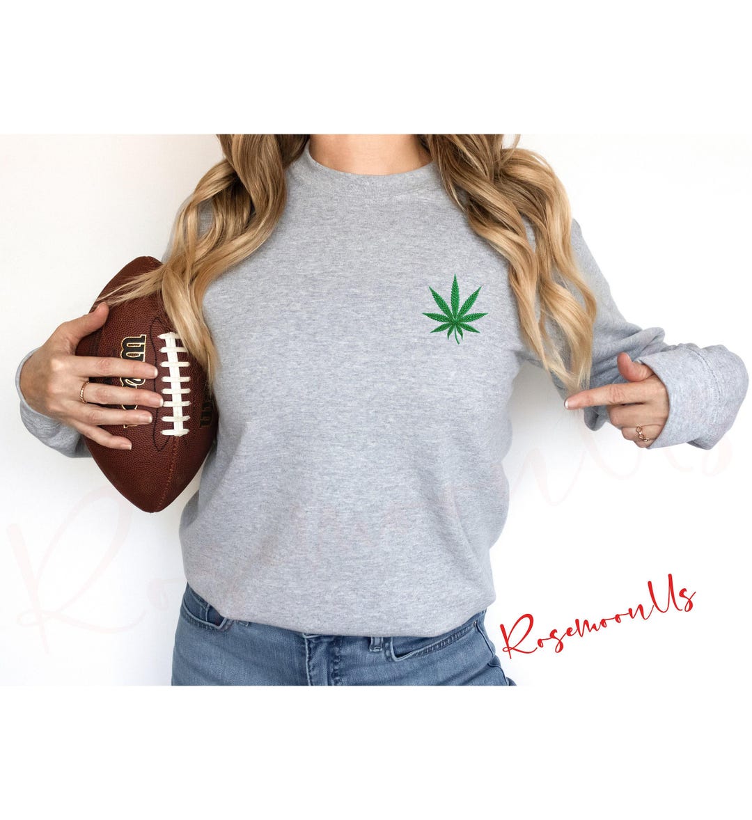 Embroidered Canabis Sweatshirt, Marijuana Sweatshirt, Farmers ...