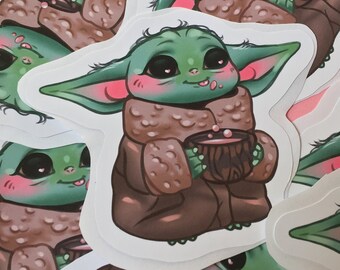 Grogu Kawaii - Etsy