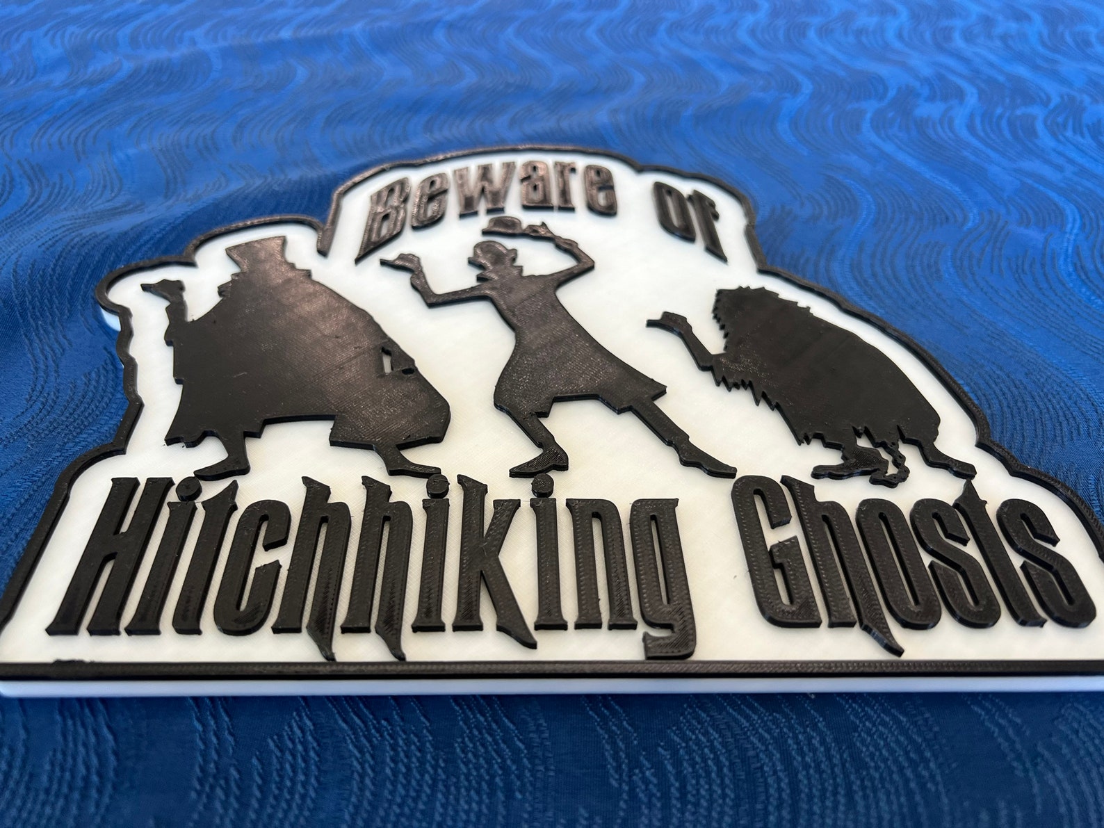 Hitchhiking Ghost Sign *glows in the Dark* - Etsy