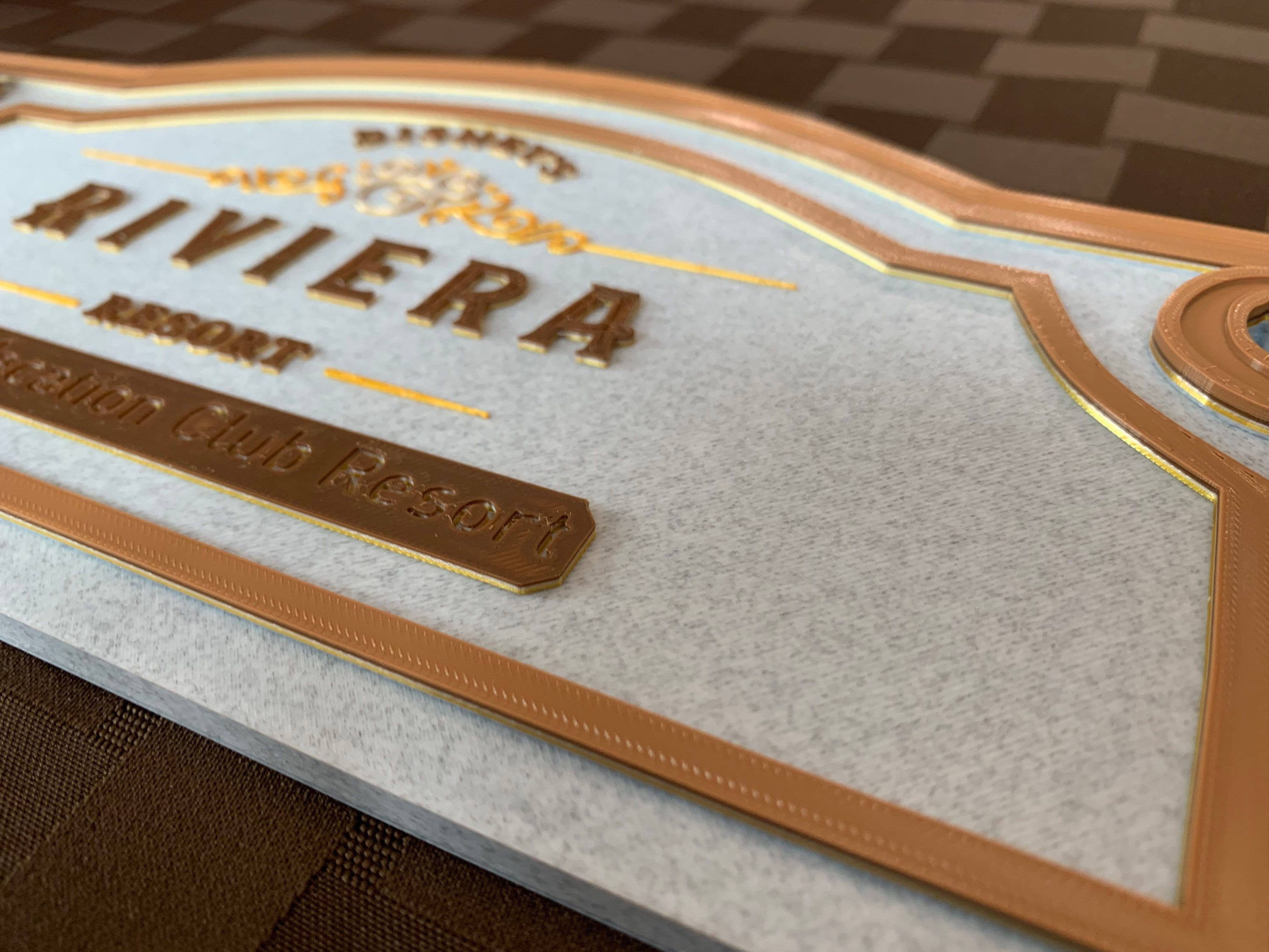 Riviera Resort Sign - Etsy