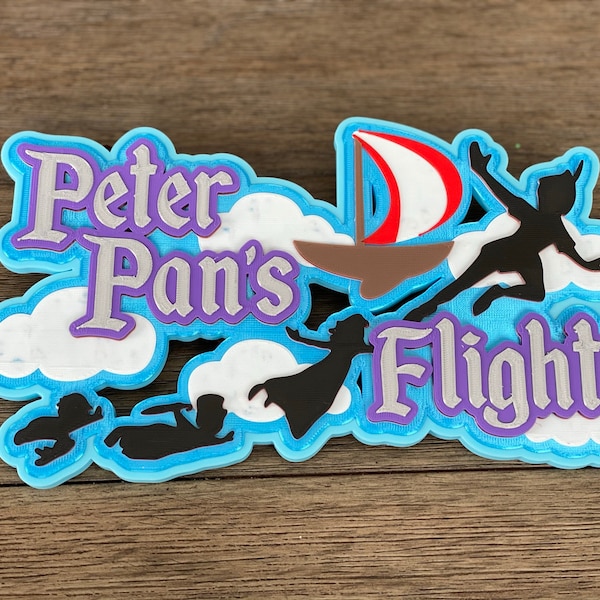Peter Pan Wall Decal - Etsy