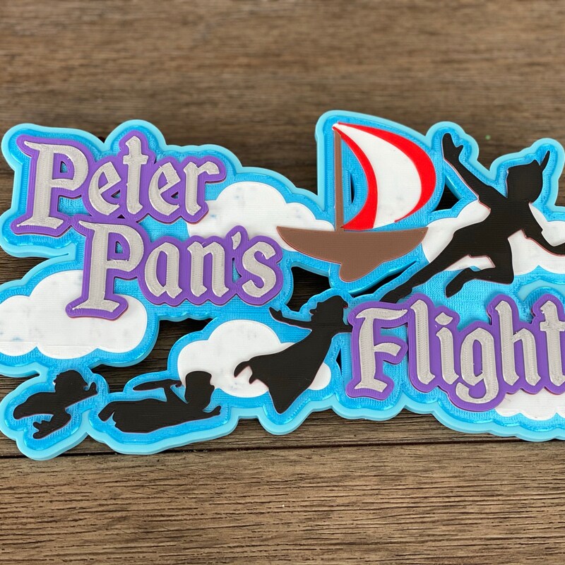 Peter Pan Wall Decal - Etsy