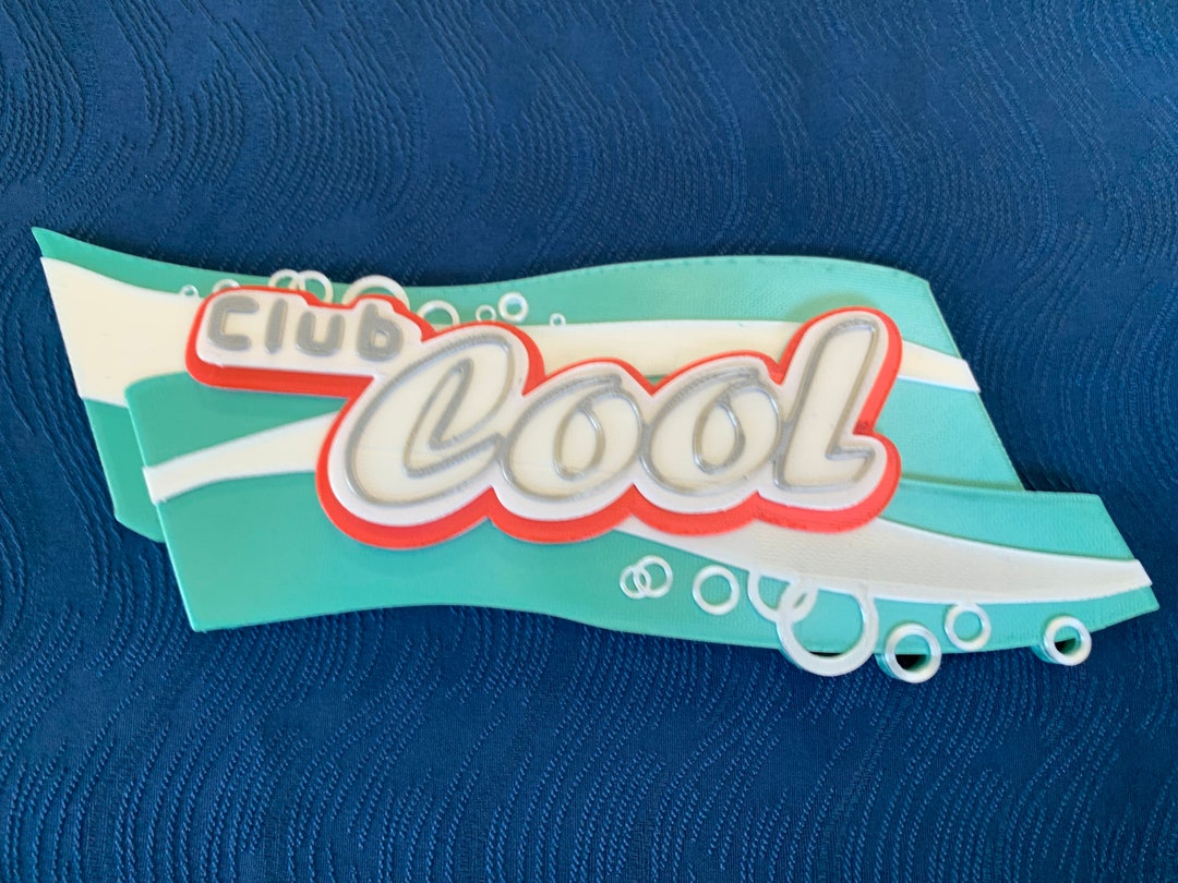 Club Cool Inspired Wall Art - Etsy