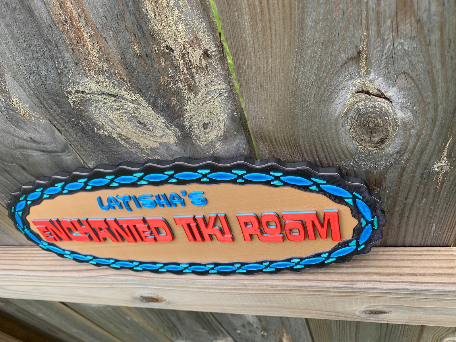 Enchanted Tiki Room Sign personalization | Etsy