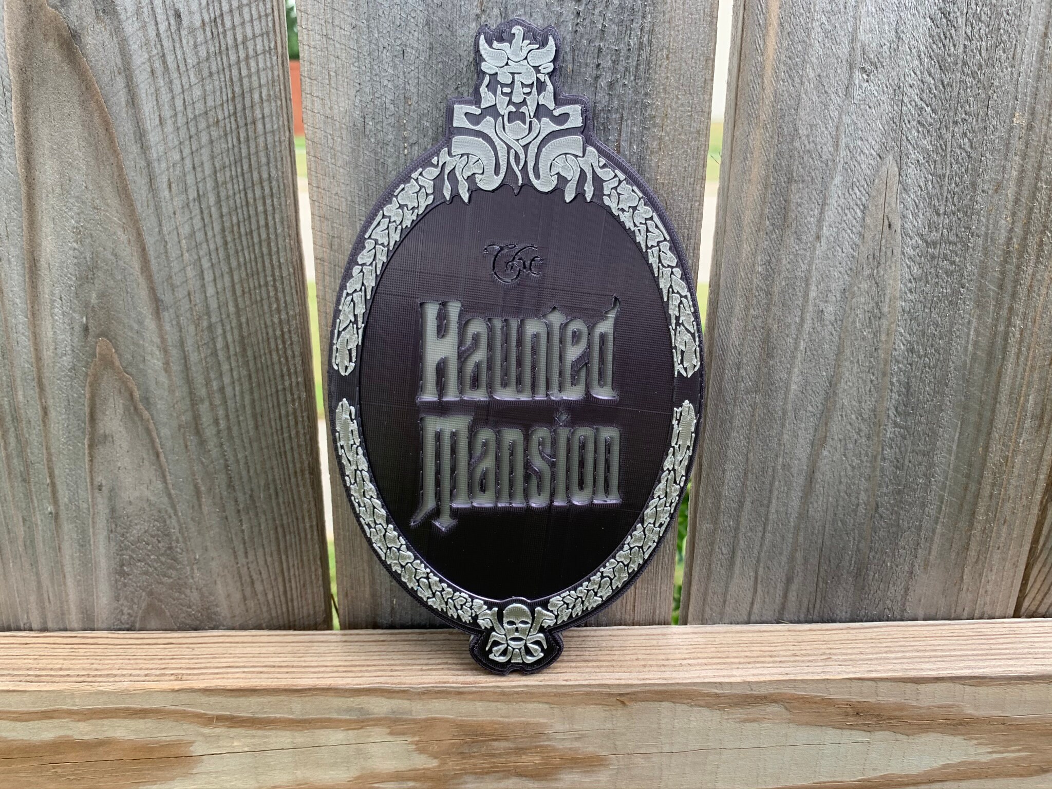 Haunted Mansion Sign - Etsy