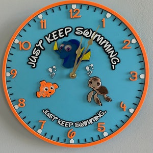 Finding Nemo Inspired Clock - Etsy