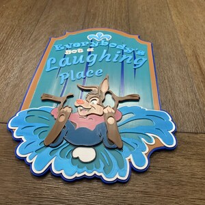 Splash Mountain Everybody’s Got a Laughing Place Sign - Etsy