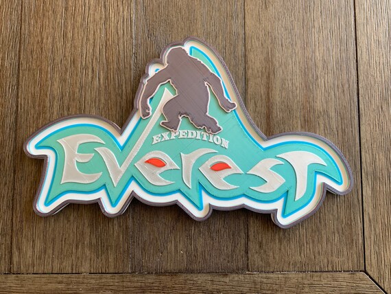 Expedition Everest Inspired Sign | Etsy