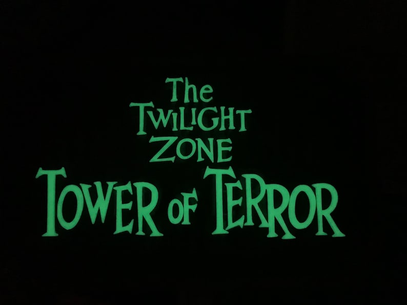 Tower of Terror Inspired Sign - Etsy