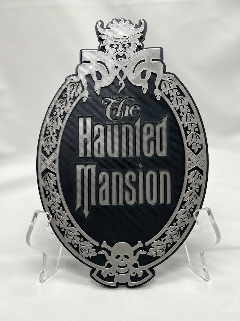 Haunted Mansion Sign - Etsy