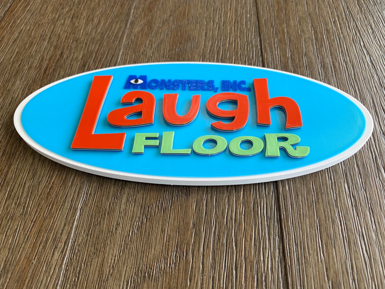 Monsters Inc. Laugh Floor Sign - Etsy