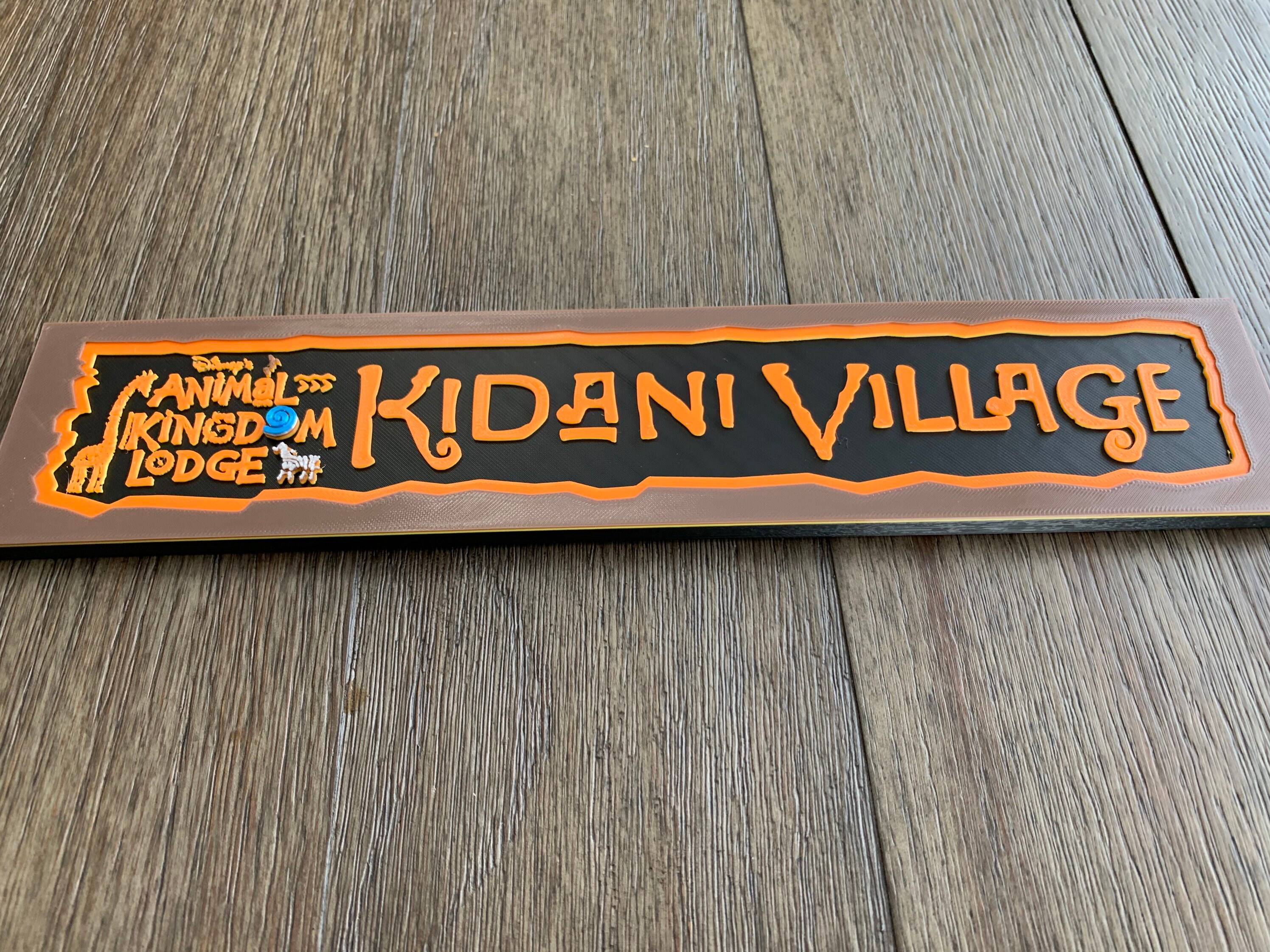Kidani Village Sign - Etsy