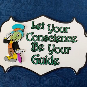 Let Your Conscience Be Your Guide Inspired Sign - Etsy