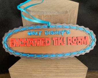 Enchanted Tiki Room Sign personalization | Etsy
