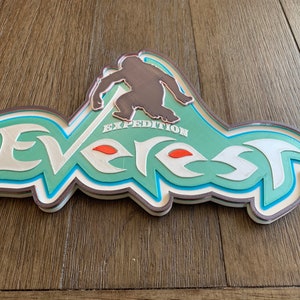 Expedition Everest Inspired Sign - Etsy