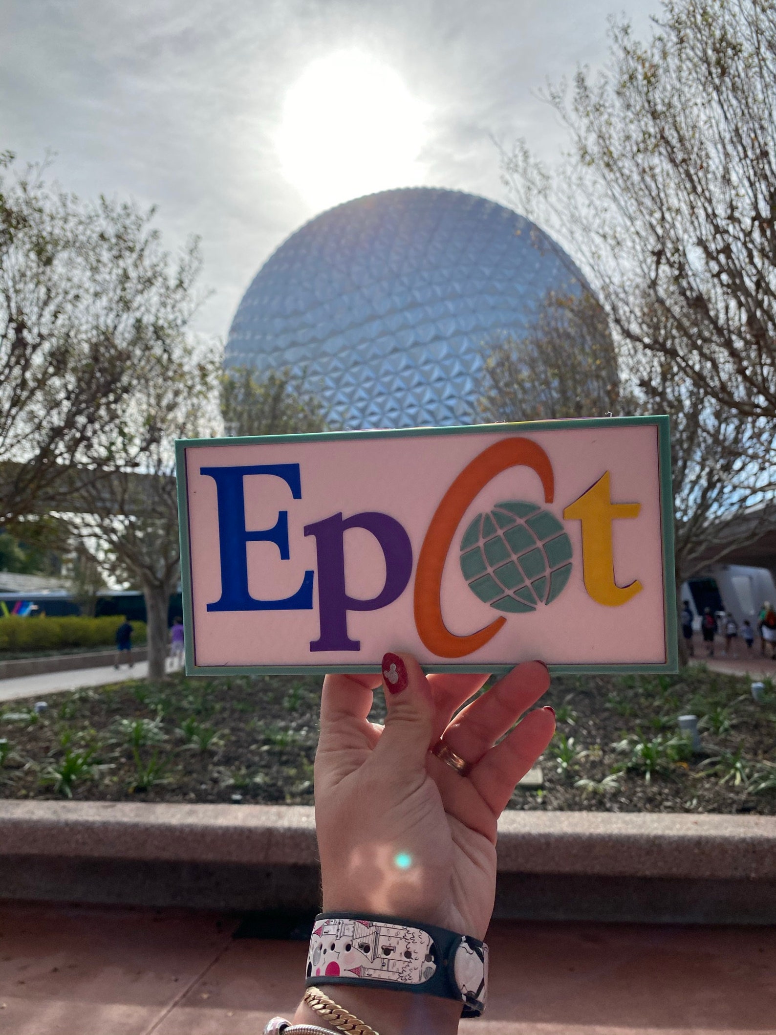 Epcot Inspired Sign - Etsy