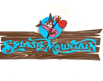 Splash Mountain Brer Rabbit Print Wall Decor Disney Art - Etsy