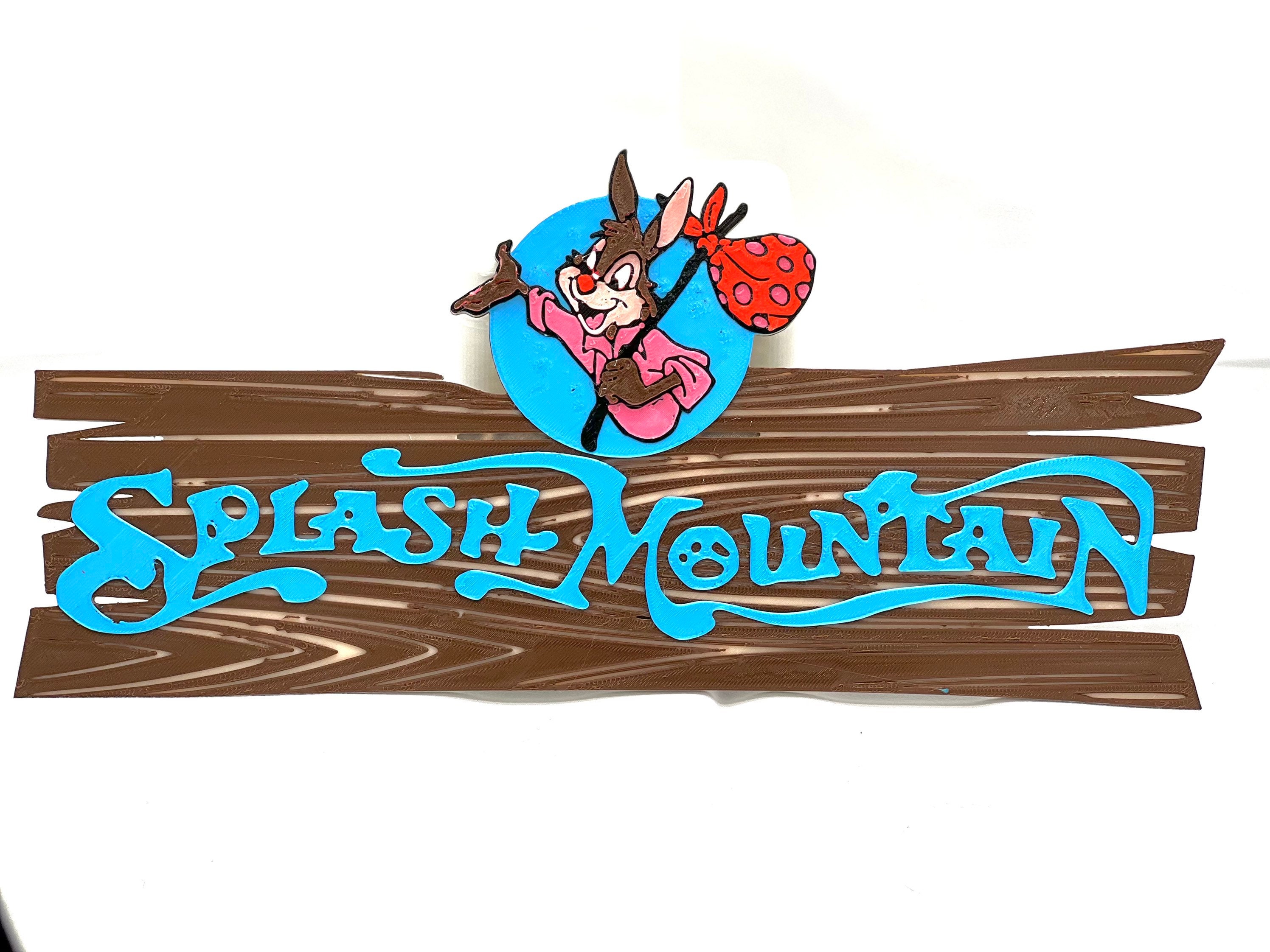 Splash Mountain Sign personalizable - Etsy UK