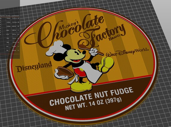 Mickey's Chocolate Factory Inspired Sign PREORDER | Etsy