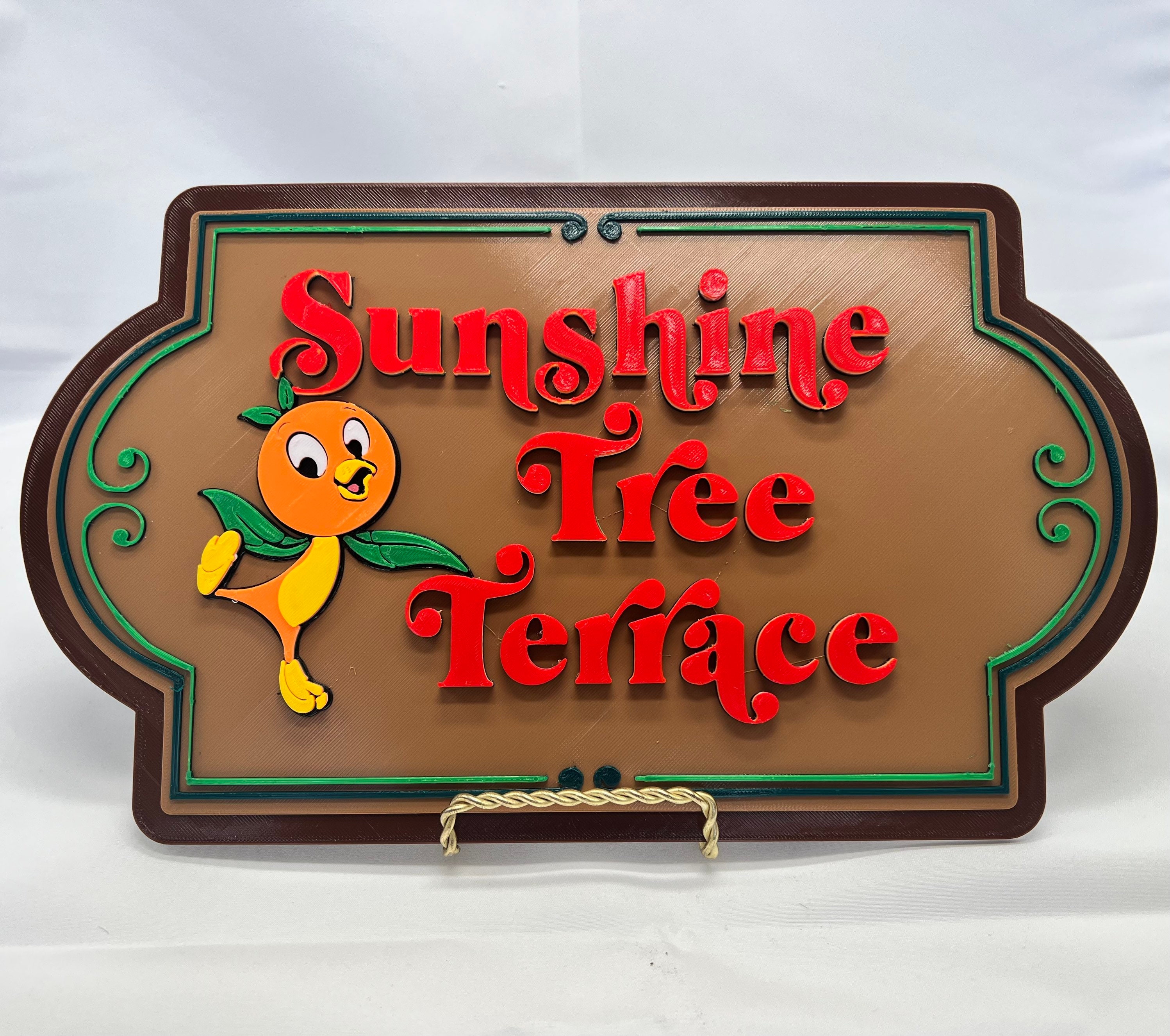 Sunshine Tree Terrace Poster