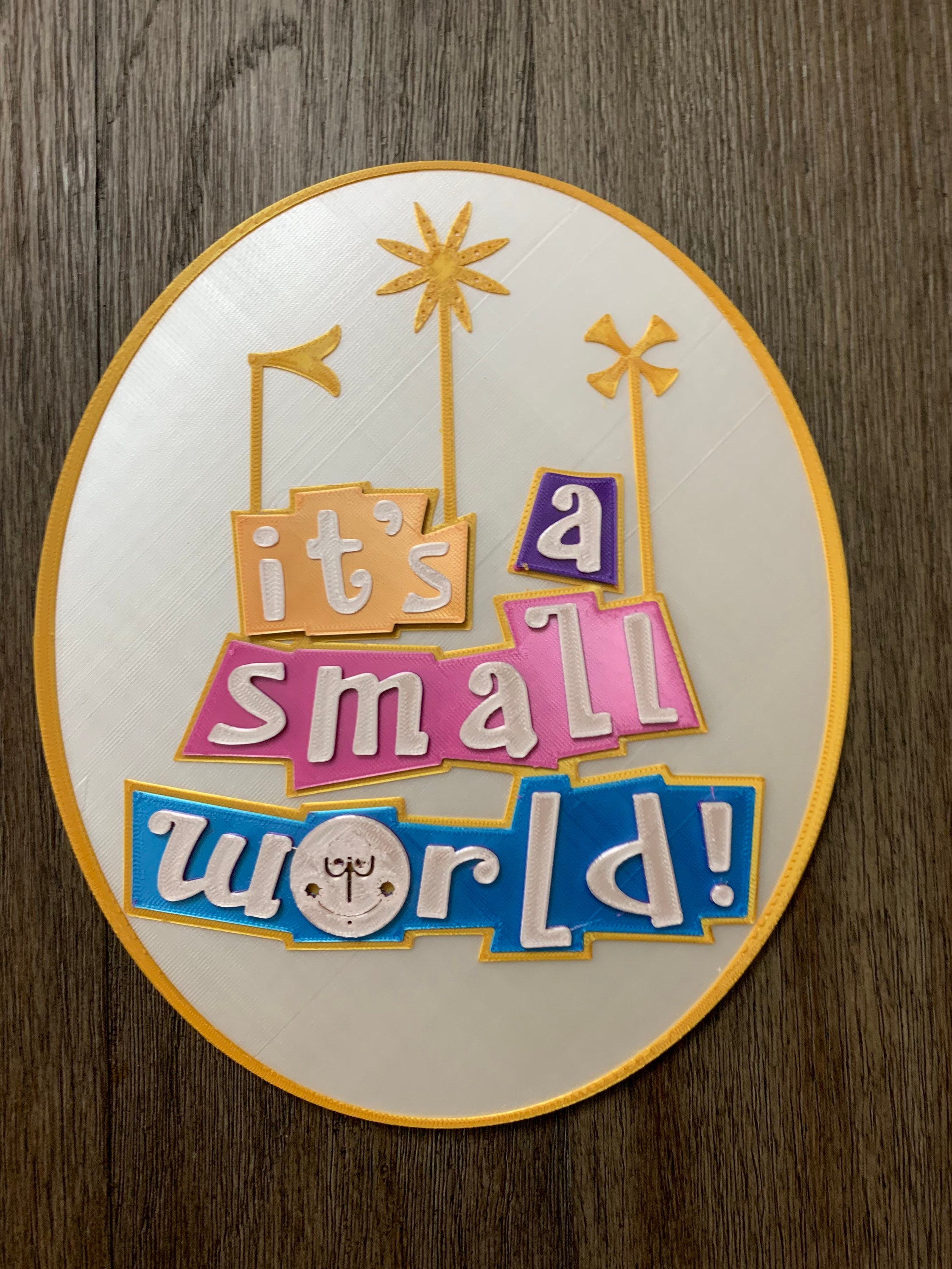 Its a Small World Sign | Etsy
