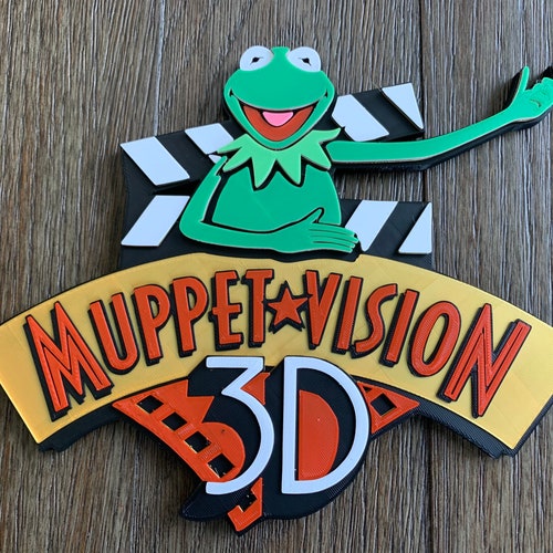 Muppet Vision 3D Sign - Etsy