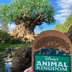 Animal Kingdom Inspired Sign - Etsy