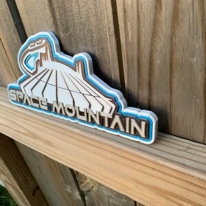 Space Mountain Sign - Etsy