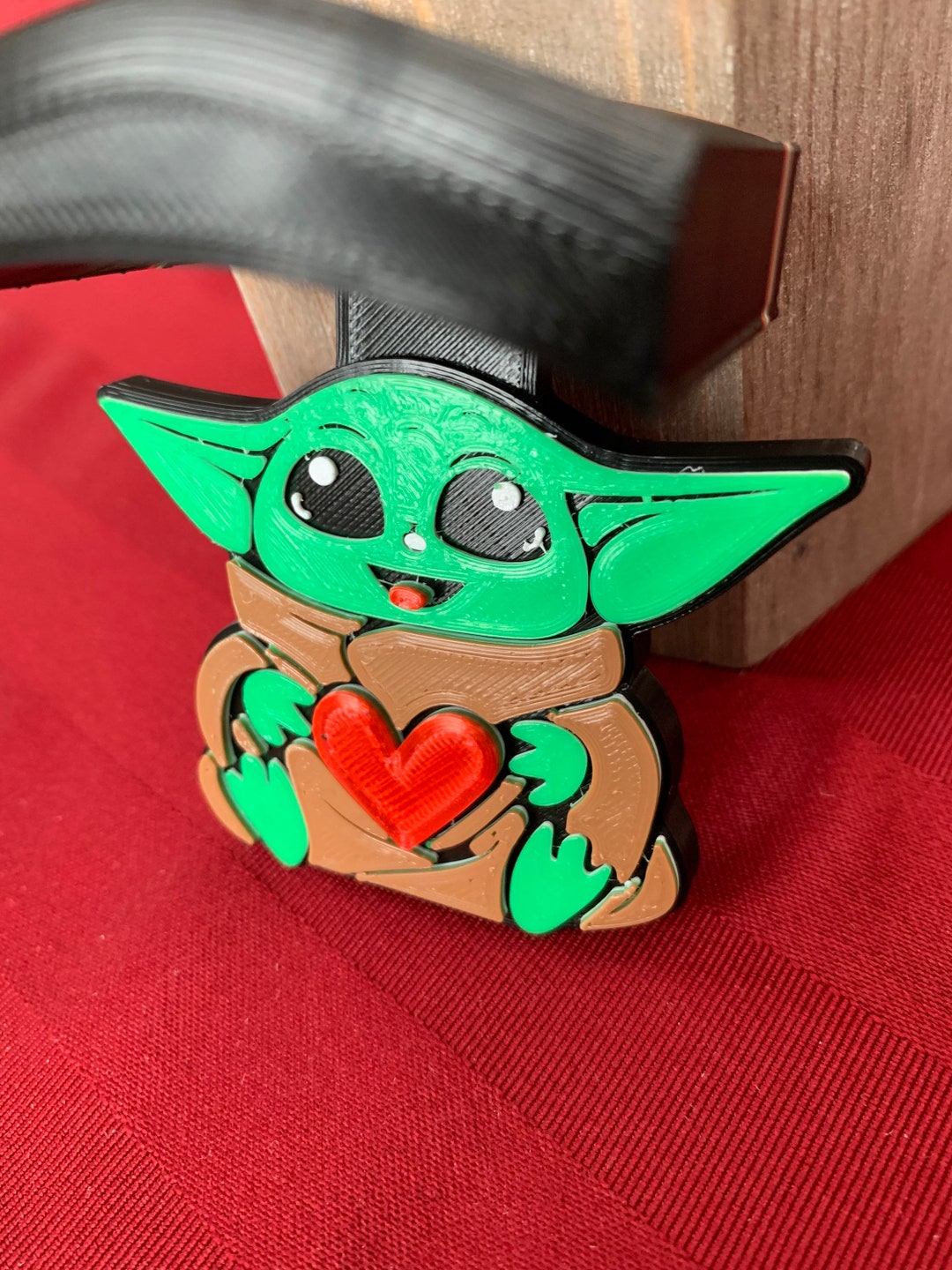 Grogu Heart Hook - Etsy