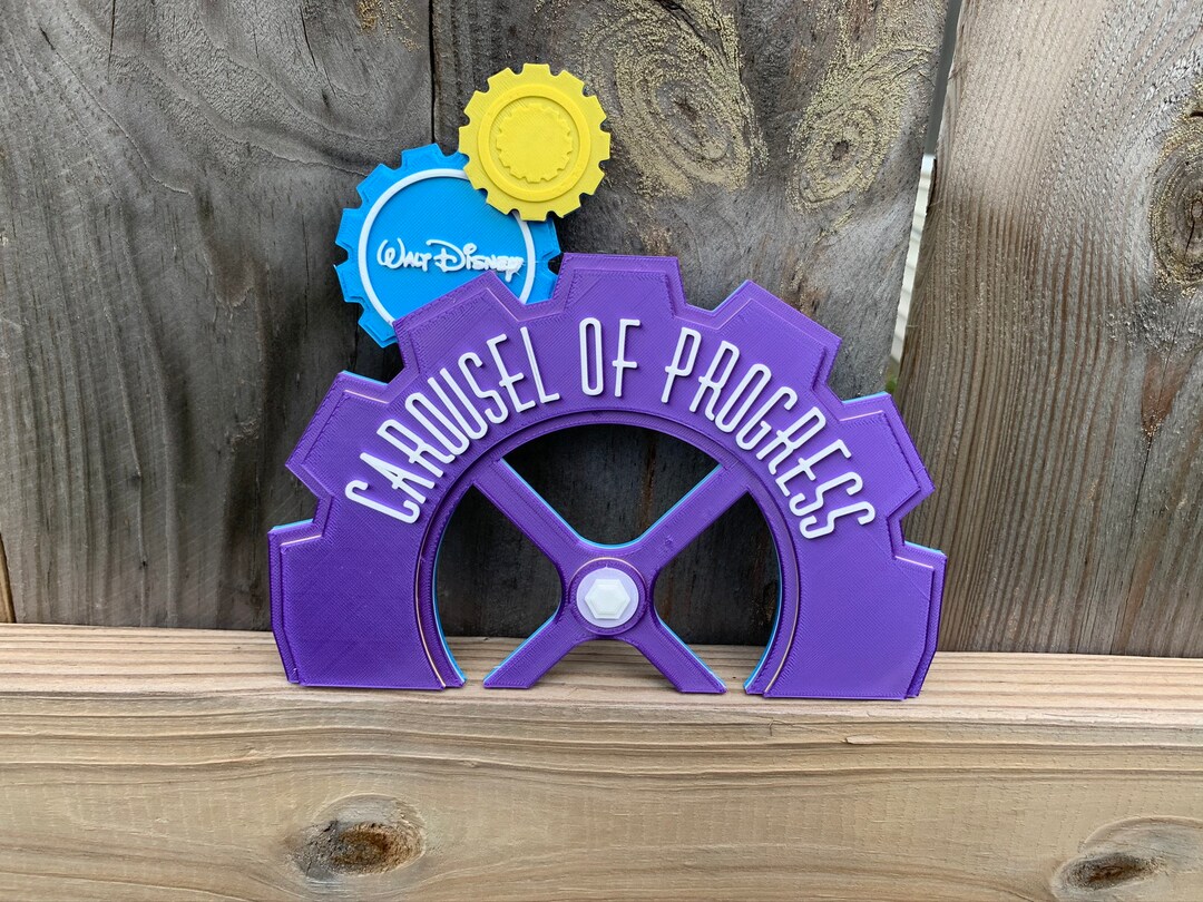 Carousel of Progress Sign - Etsy