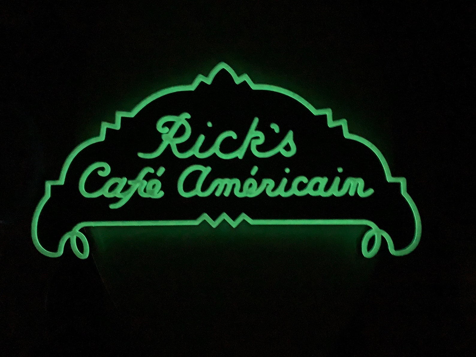 Rick's Cafe Americain Inspired Sign | Etsy