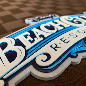 Beach Club Resort Sign - Etsy