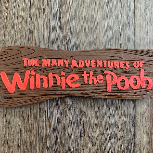 Winnie the Pooh Sign - Etsy