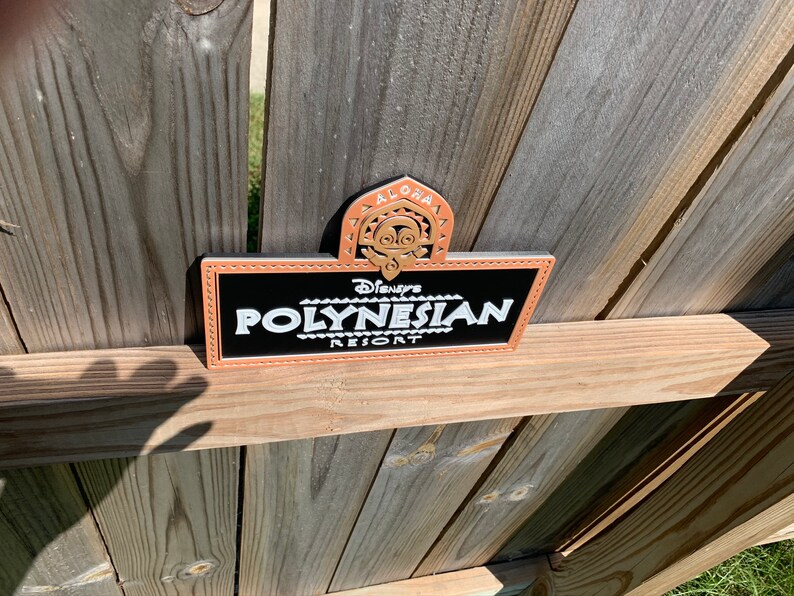 Polynesian Resort Sign | Etsy
