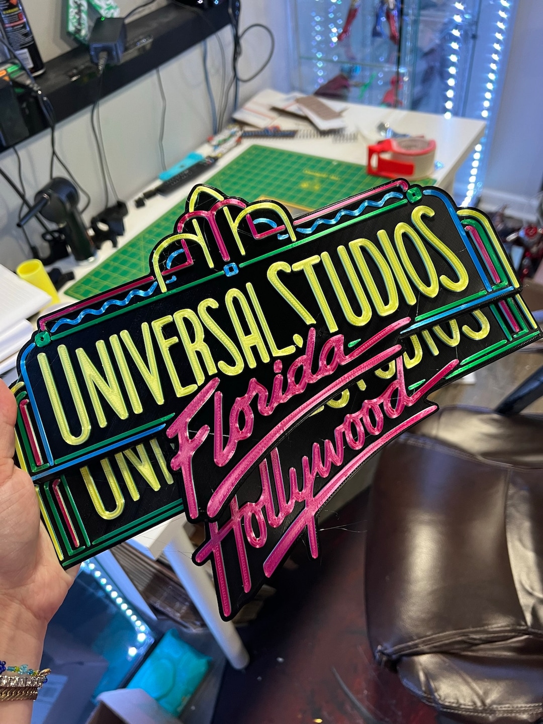 Universal Studios Florida/hollywood Inspired Wall Art - Etsy