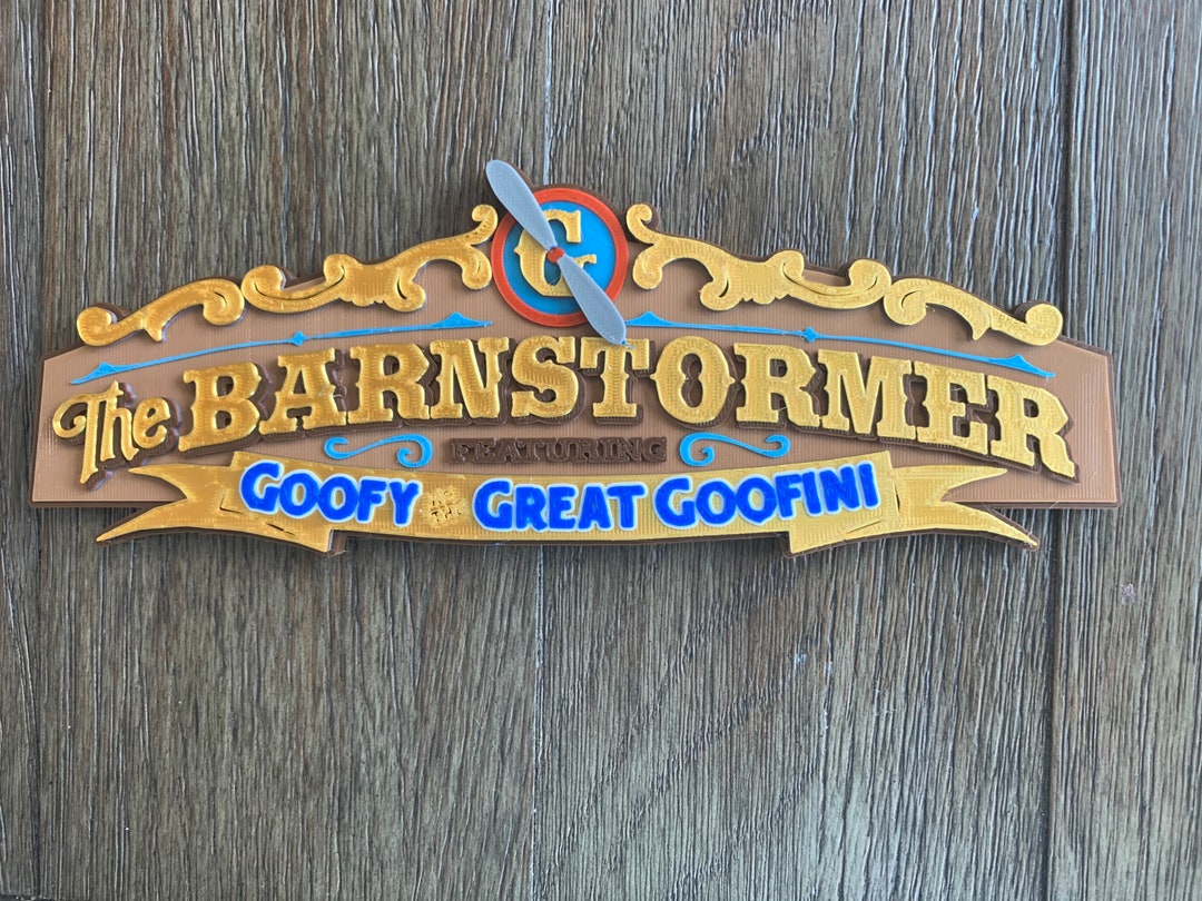 The Barnstormer Sign - Etsy